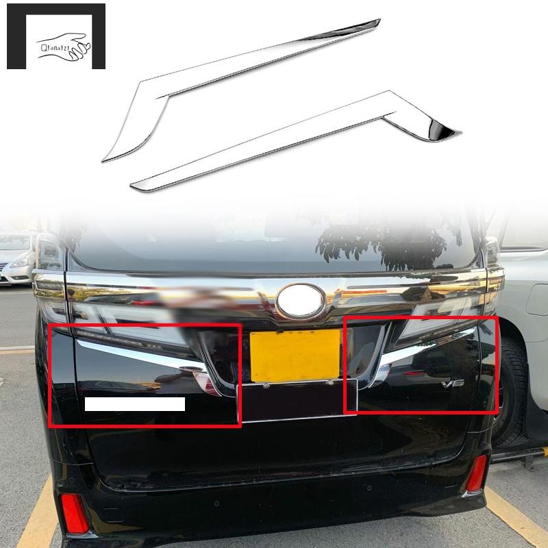For Toyota Alphard Vellfire 2015-2020 ABS Chrome Rear Tail Light Lamp ...