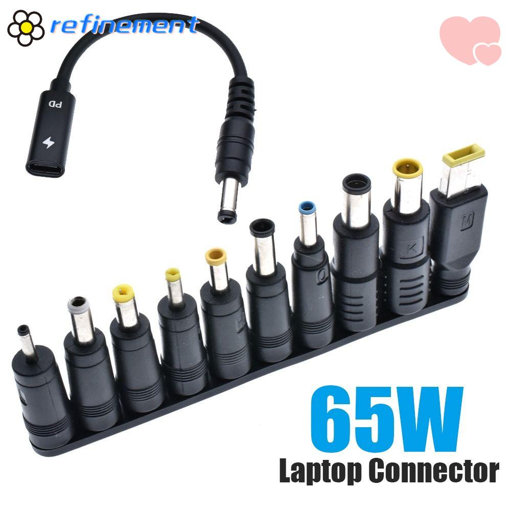 REFINEMENT 65W Type C Laptop Connector Universal Office Notebooks Cord ...