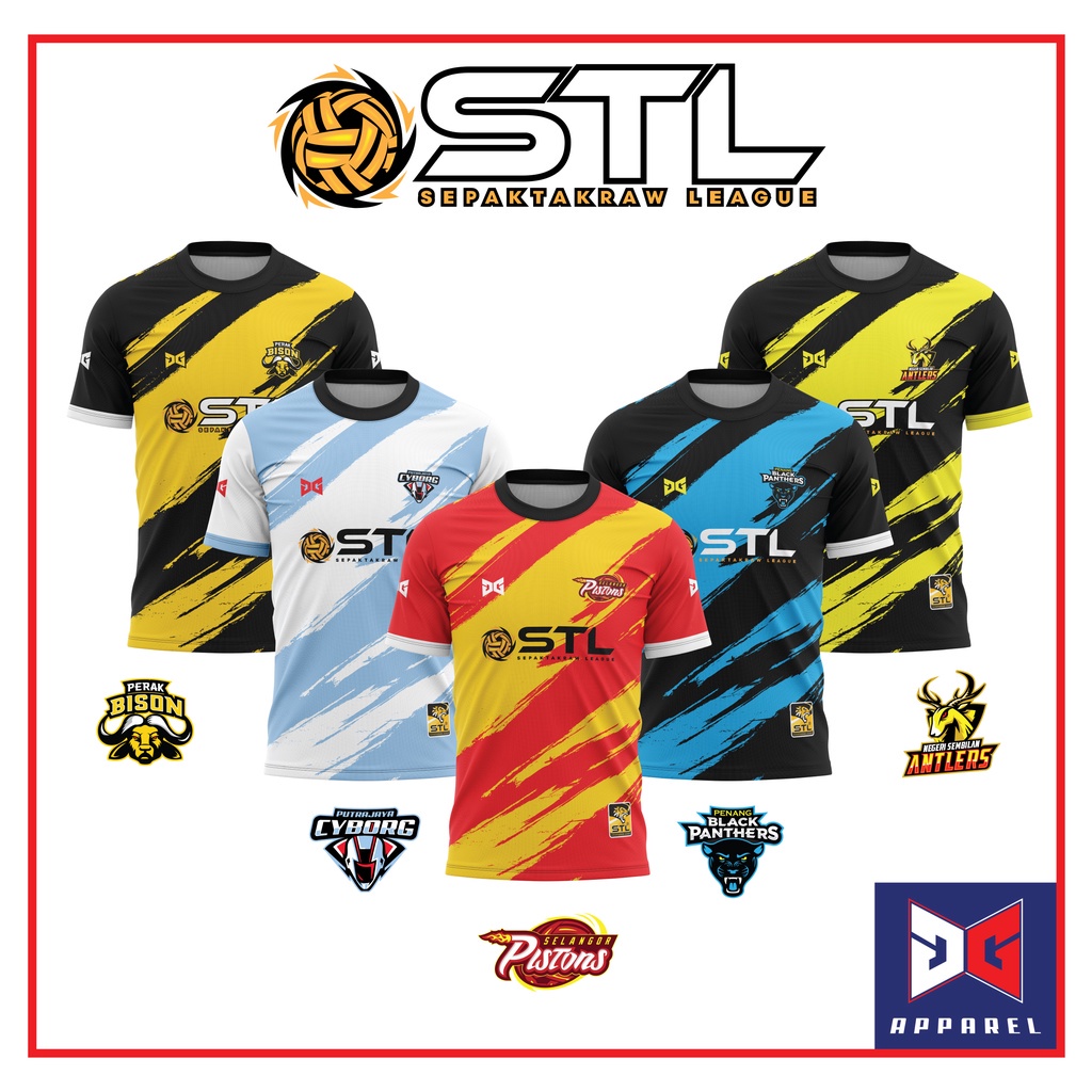 02-STL SEPAK TAKRAW LEAGUE FANS JERSEY UNISEX FULL SUBLIMATION | Shopee ...