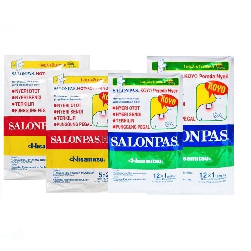 SALONPAS PLASTER ( 12 sheets ) | Shopee Malaysia