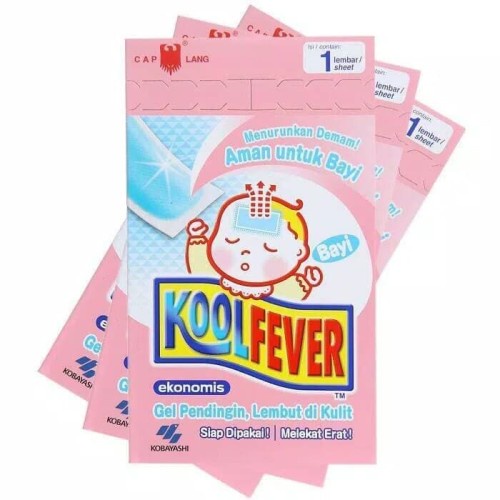 Kool FEVER Baby Plaster For Children FEVER Heat Reduction Medicine To ...