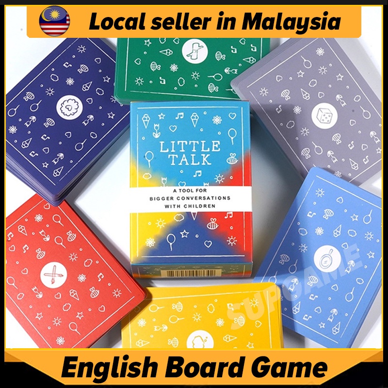 Little Talk - Conversation Card Deck BestSelf Party Family Game ...