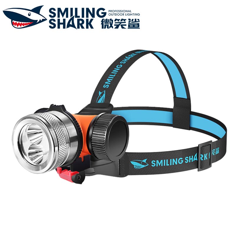 Smilingshark Q21 Diving Headlight IPX8 Waterproof Diving Head lamp USB ...