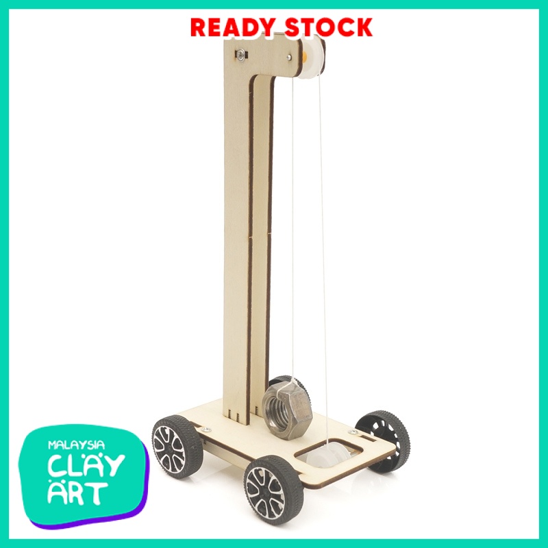 Gravity Power Car DIY Puzzle Pack STEM Toy | Science Education Set with ...