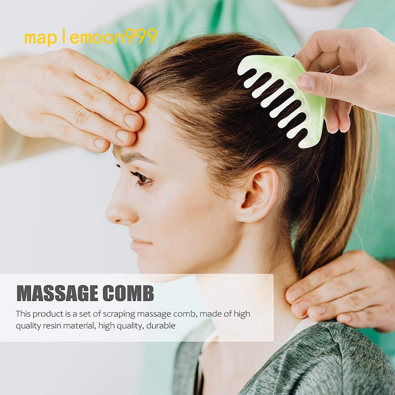 Massage Comb Guasha Scalp Comb Portable Gua Sha Scraping Massage Tool ...