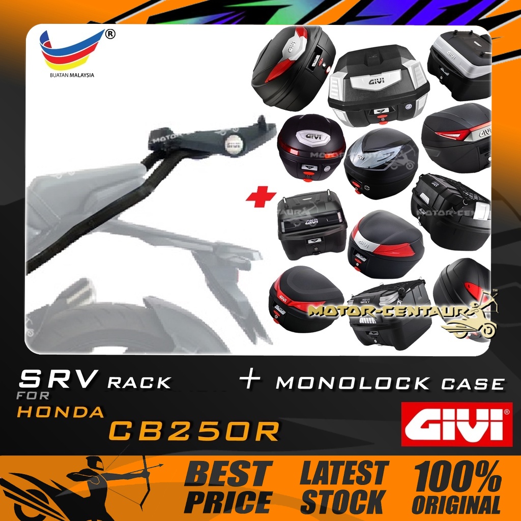 GIVI HONDA CB 250R CB250R SRV SPECIAL RACK | Shopee Malaysia