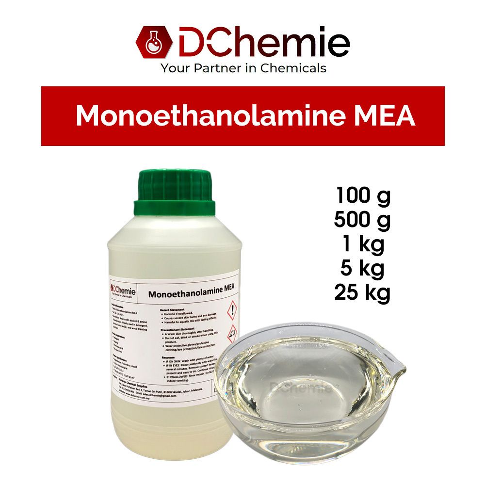 Monoethanolamine MEA [100g - 5kg] - Detergent / Cleaning / Personal ...