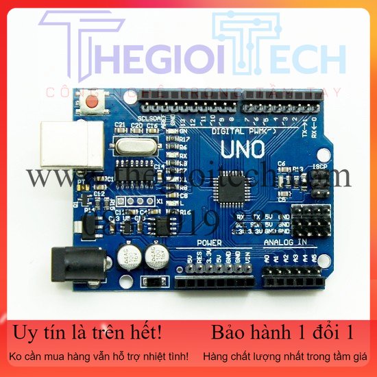 Arduino Uno R3 ATmega328P CH340 Board (SMD - Paste Chip) | Shopee Malaysia