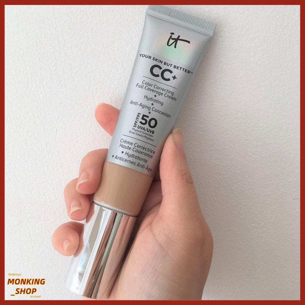 It Facial Cosmetics 32ml Cc Cream Spf50 Full Cover Medium Light Base