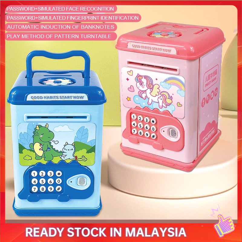 ATM Machine with Fingerprint Tabung Simpanan ATM Password Safe Box ...