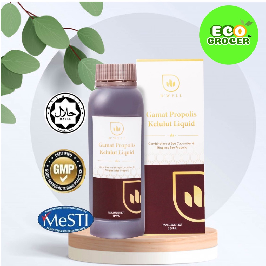 D Well Gamat Stingless Bee Propolis 350ml 银蜂胶海参精 | Shopee Malaysia