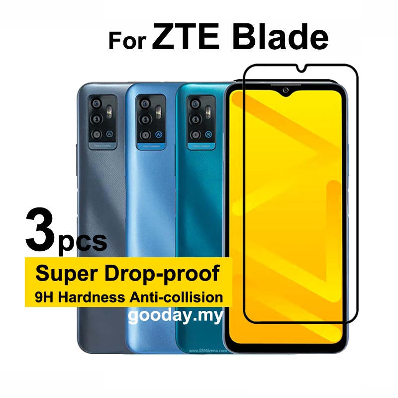 3Pcs ZTE Blade A71 Tempered Glass Screen Protector For ZTE Blade A71 ...