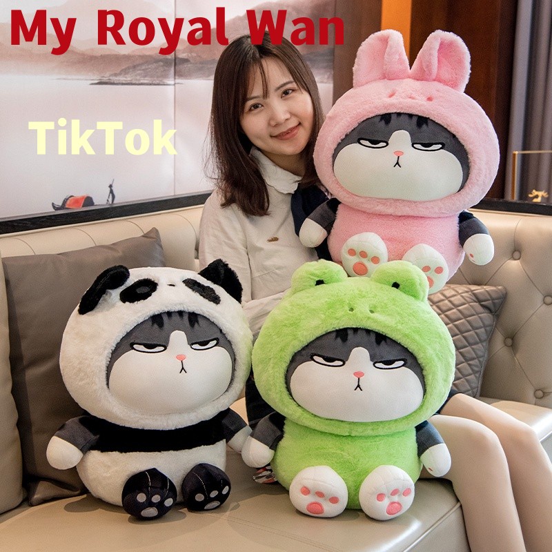 New Fat Cat Doll Transform My Emperor My Royal Wan Emperor Cat Pikachu ...