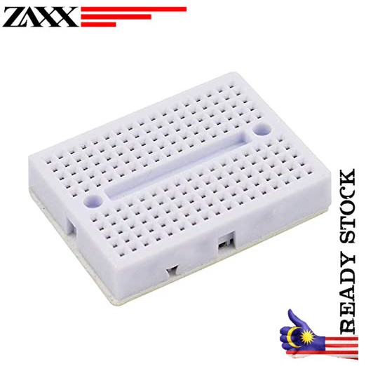 Breadboard Mini - 170 holes (35mmx47mm) | Shopee Malaysia