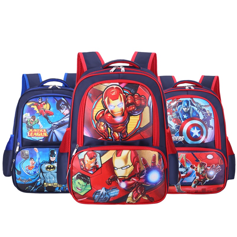 Sekolah Hello Kitty Frozen Spiderman Princess Paw Pony School Backpack ...