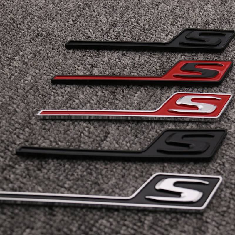 Mercedes-Benz New AMG Rear English Letter S Stickers A45s Mercedes ...