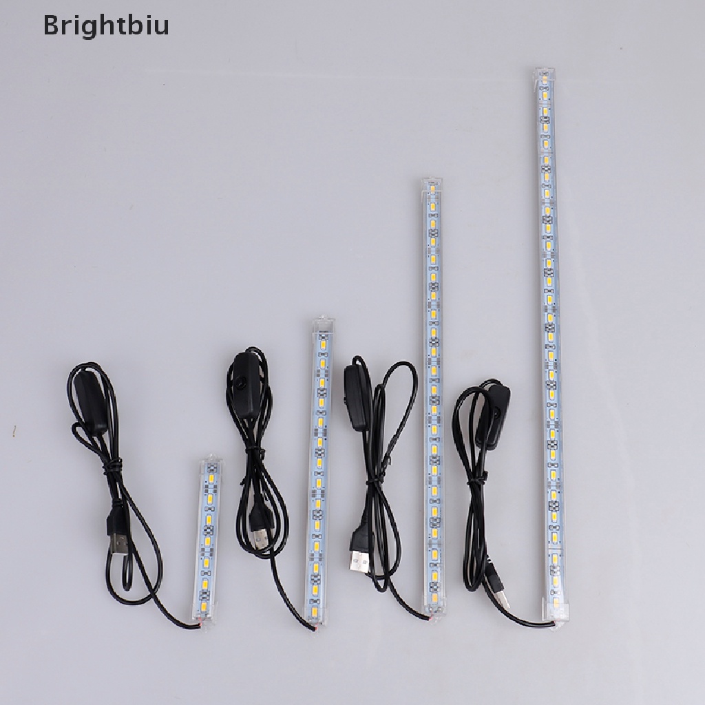 [Brightbiu] USB Powered LED Rigid Strip DC 5V SMD5630 5630 Warm and ...