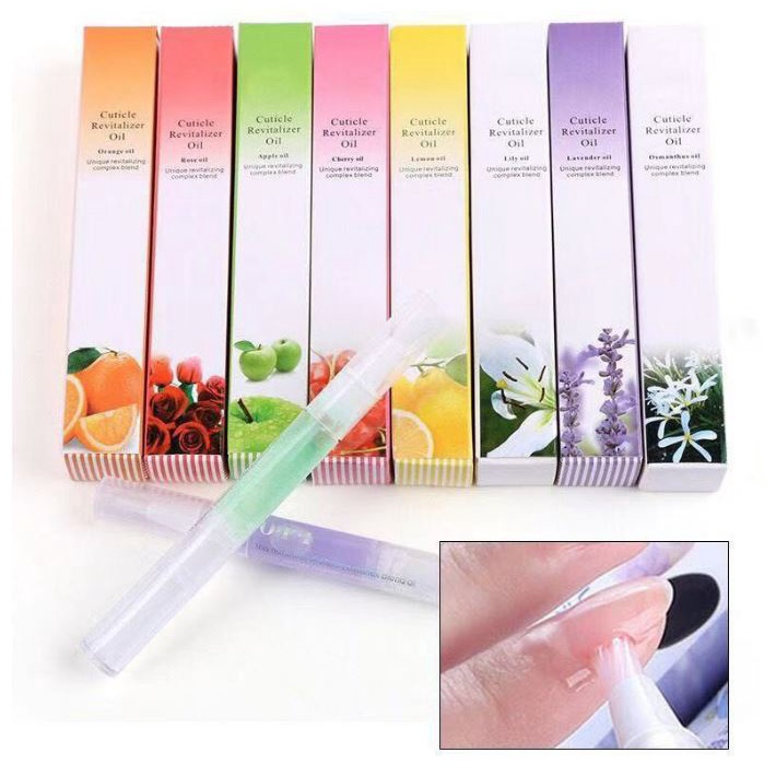 Nail Care Nutrient Oil Pen Finger Edge Care Anti-Barb Exfoliating Nail ...