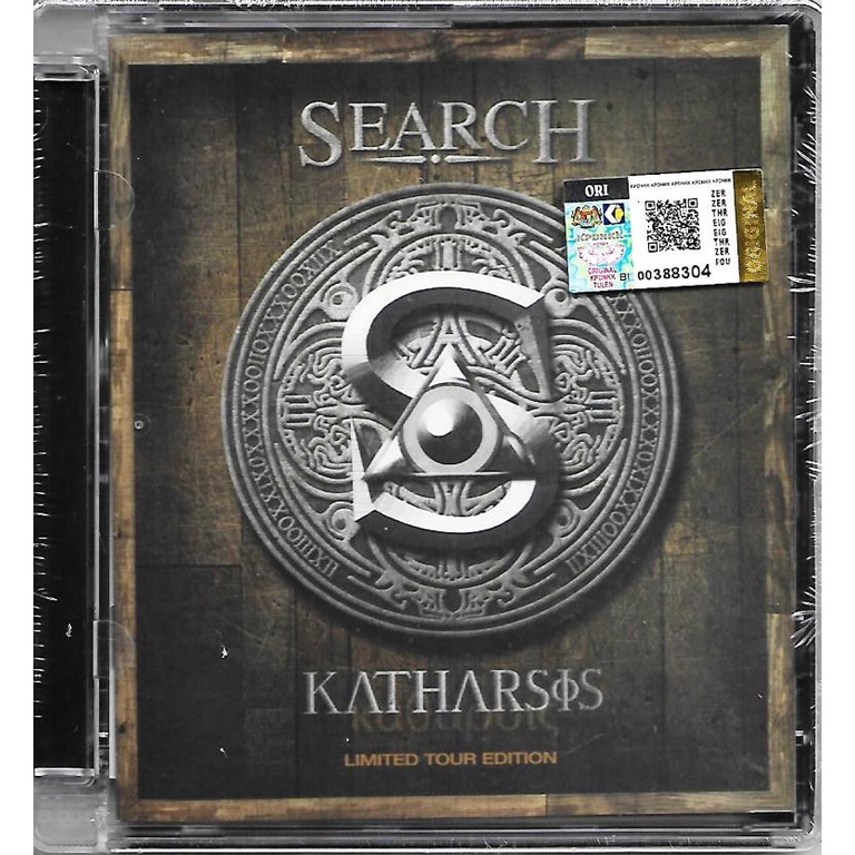 Kumpulan Search Katharsis Limited Tour Edition Audio CD Free Car Sticker Bonus Video Multimedia ...