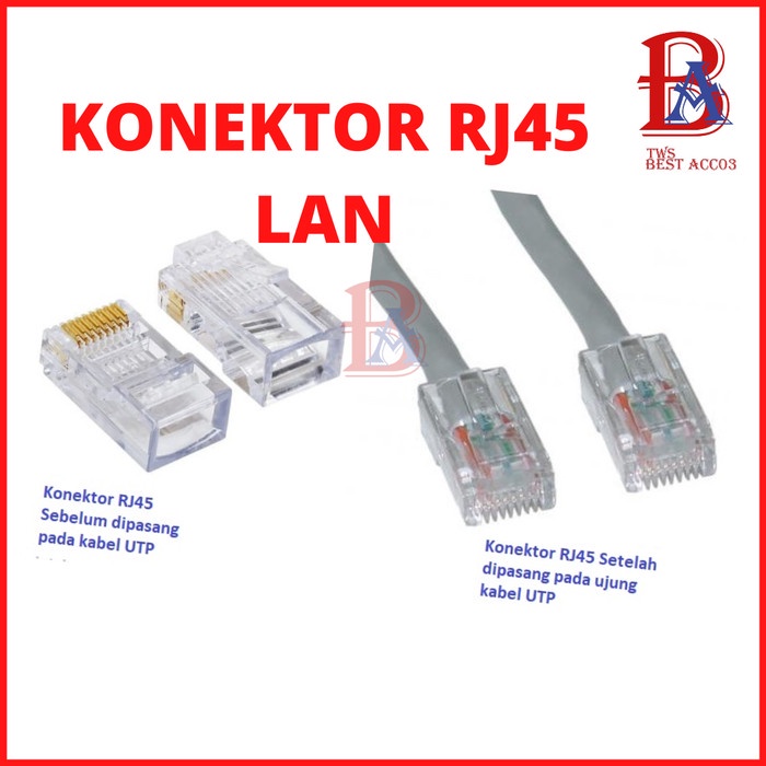 Rj45 LAN/RJ45. Connector | Shopee Malaysia