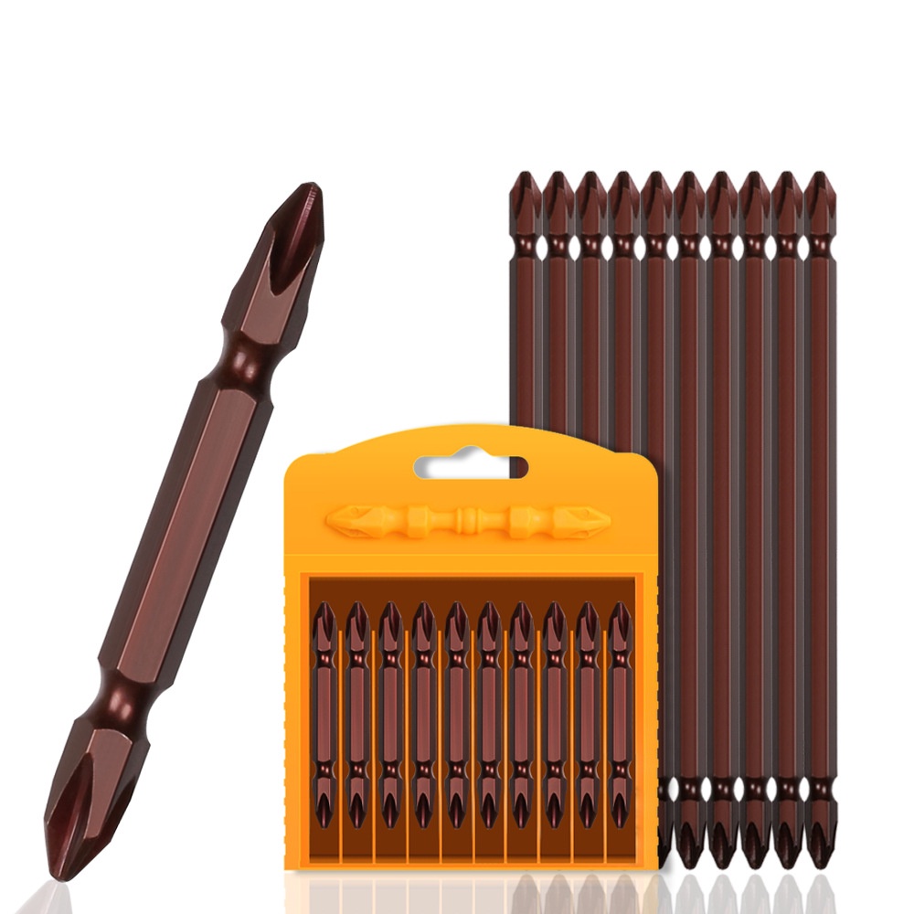 Double End Head PH2 Magnetic with Coils Screwdriver Bit 双头十字批头 | Shopee ...