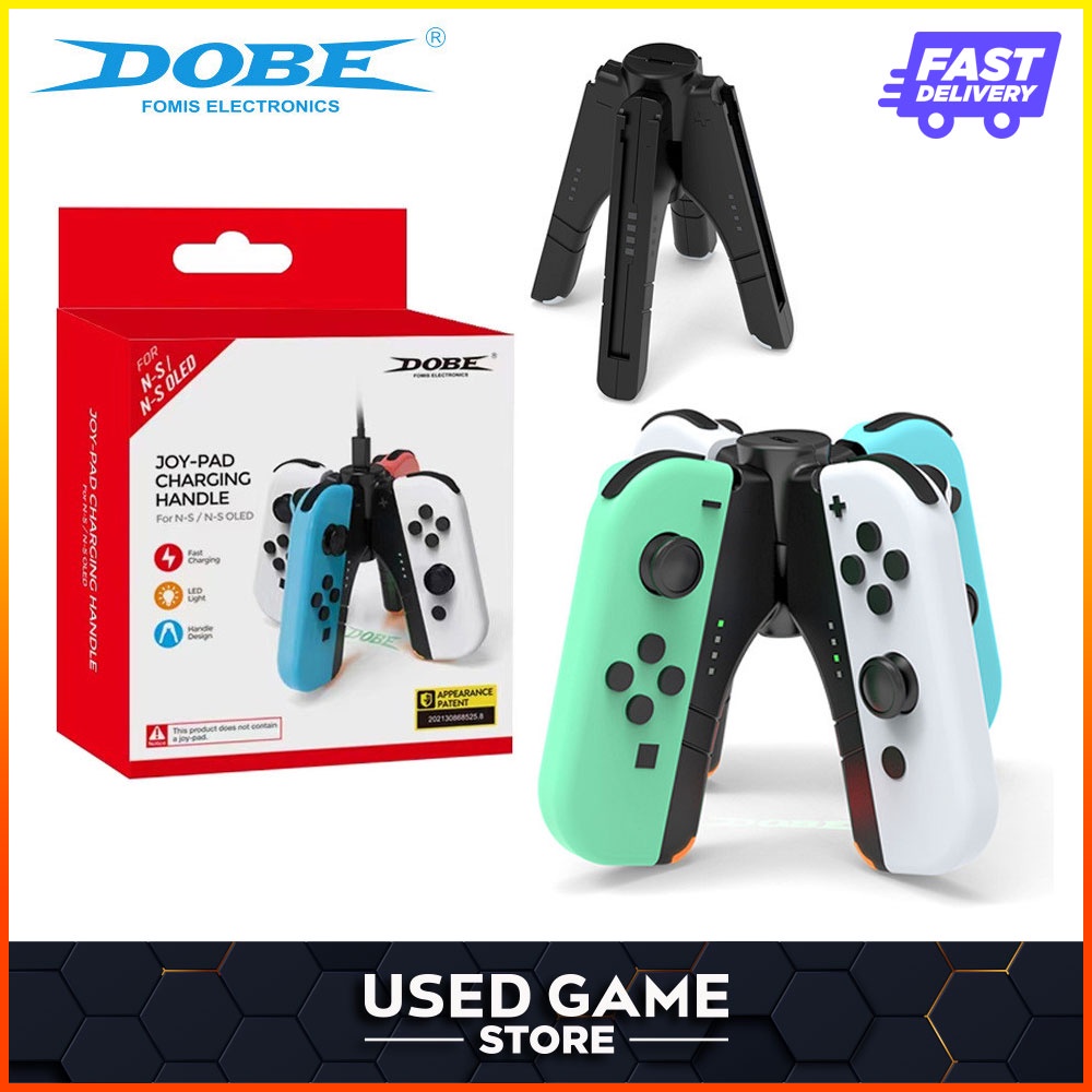 DOBE Joy con Charging Grips Joy-Pad Charging Handle For Nintendo Switch OLED | Shopee Malaysia