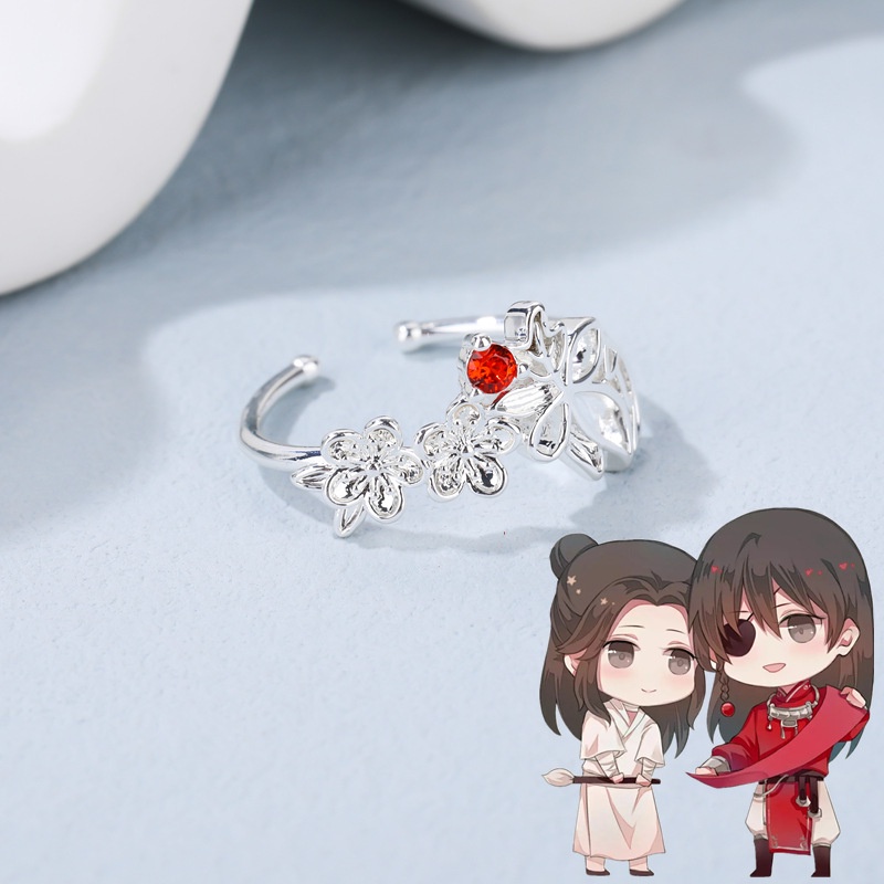 Anime Tian Guan Ci Fu Rings Hua Cheng Xie Lian Cosplay Women Men Couple ...