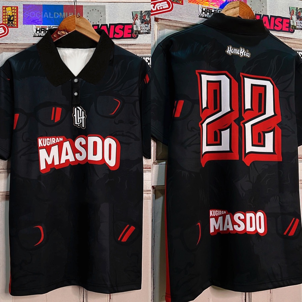 2022 2023 Masdo X Homebois Jersey Polo Shirt | Shopee Malaysia