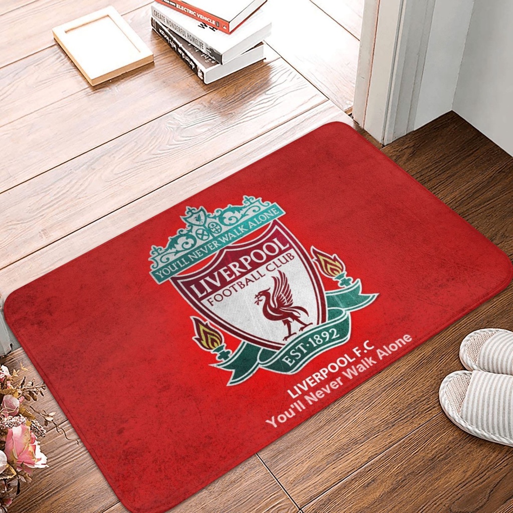 Liverpool Flannel Non-slip Floor Mat Rug Home Decor Door Mat Bathroom ...