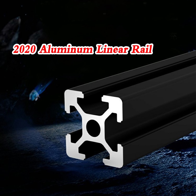 2020 Aluminum Profile Extrusion Standard Anodized Linear Rail 500mm for ...