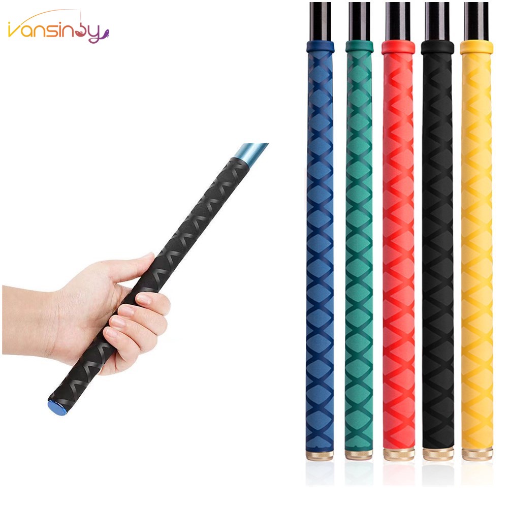 1m Anti-slip Fishing Rod Grip Heat Shrink Sleeve Wrap Tube Protective ...