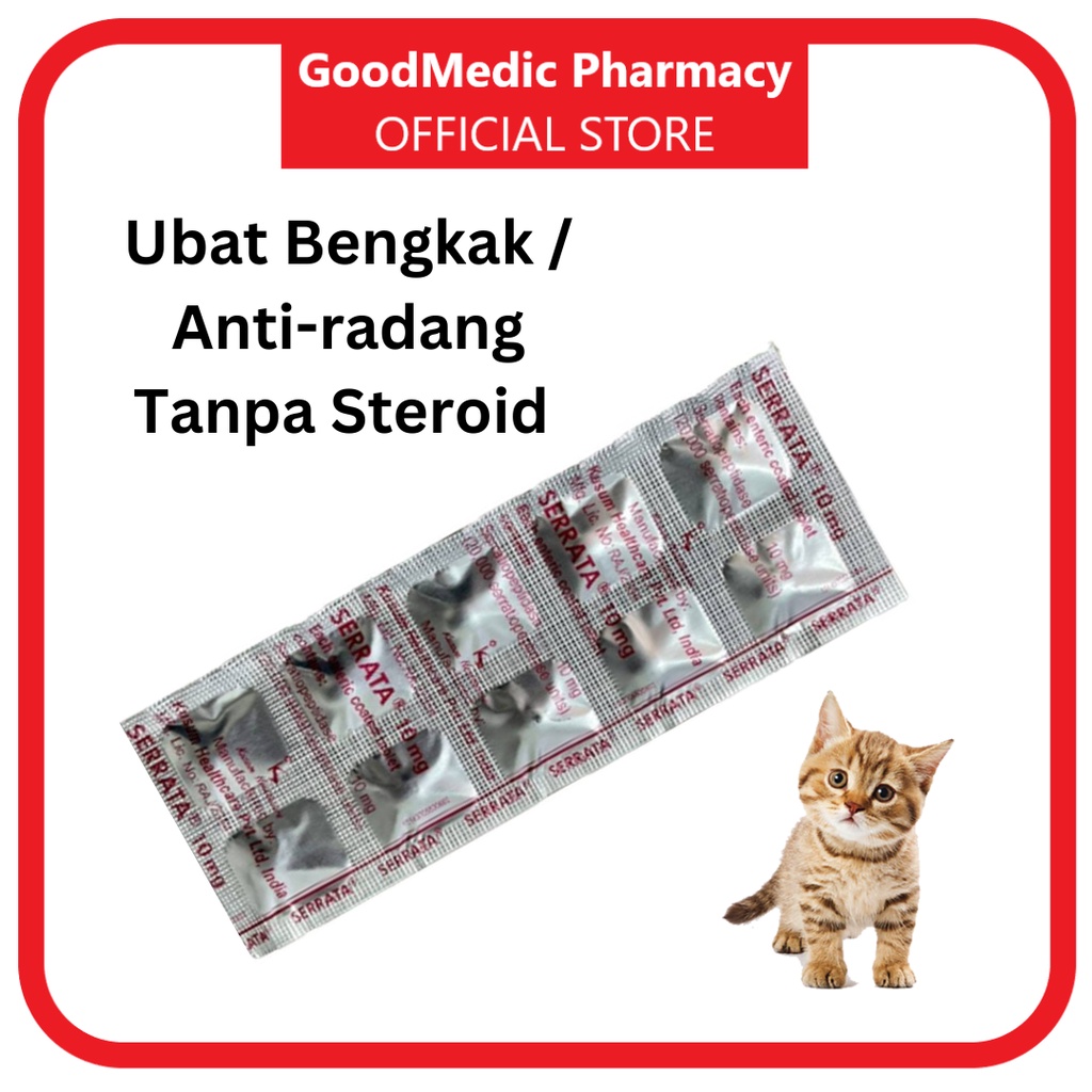 Ubat Ulcer / Bengkak / Bisul / Luka dan selepas surger bagi Kucing ...