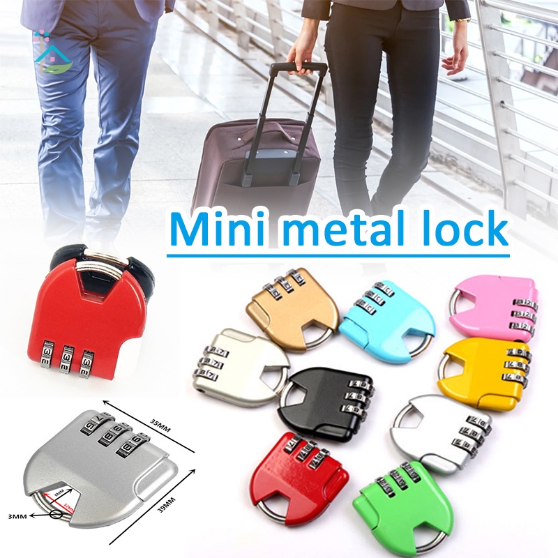 Three-Digit Number Combination Padlock Bottle Lock Cartoon Shape ...