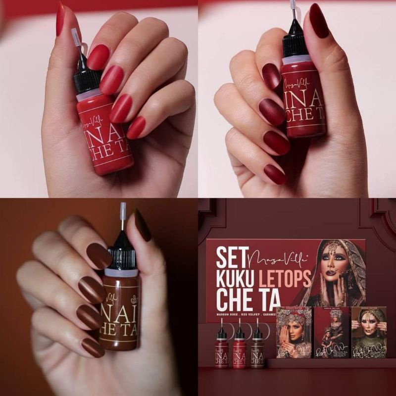 INAI CHE TA READY STOCK inai che ta Caramel inai che ta Maroon inai che ...