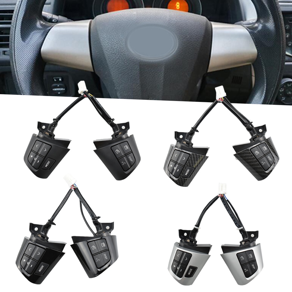 BINGWFPT For Toyota Corolla / Wish / Altis OE Quality Steering Wheel Audio Control Button Cruise ...
