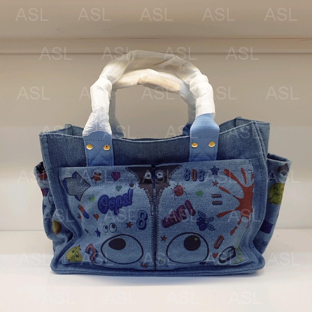 ASL Eye Theme Denim Bag Crossbody Bag Original | Shopee Malaysia