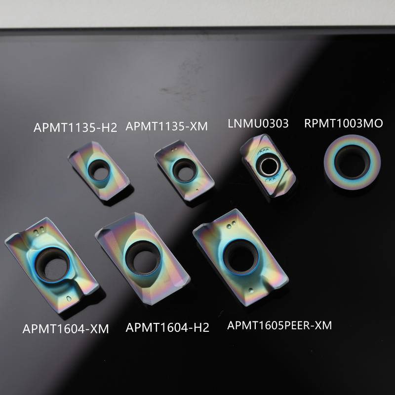 10PCS DESKAR HRC 40-55 Carbide Cutter insert APMT1135 APMT1604 XM M2 H2 APMT1605 XM RPMT10T3 MOE ...