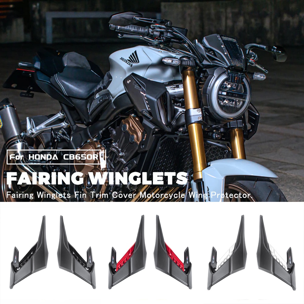 LJBKOALL Winglets Fairing Kit For Honda CB650R CB650 CB 650 R 650R 2019 ...