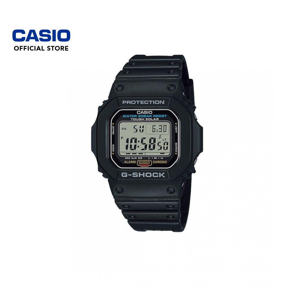 Casio G-Shock G-5600UE-1 Black Resin Band Men Sports Watch | Shopee ...