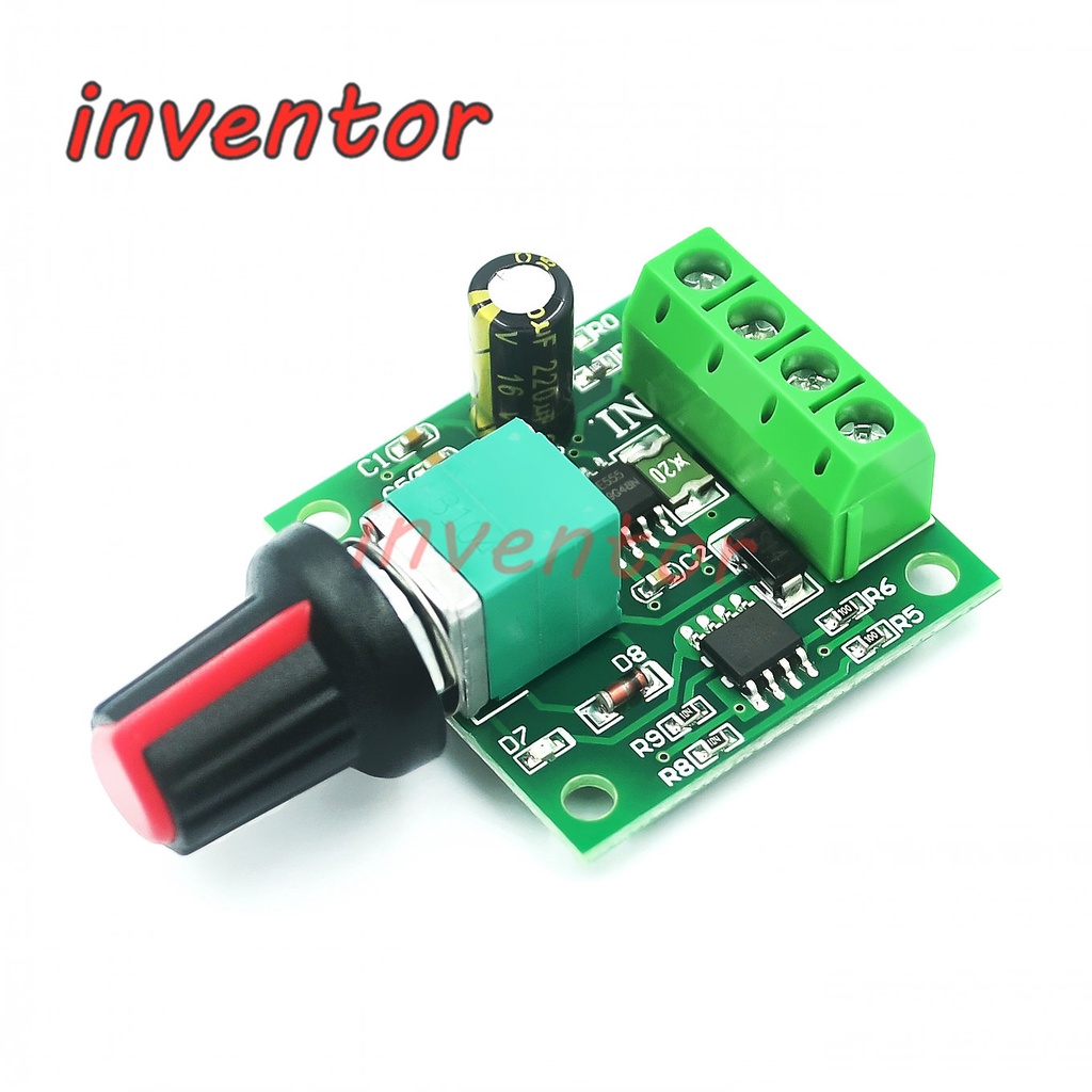 New DC 1.8V 3V 5V 6V 12V 2A PWM Motor Speed Controller Low Voltage ...