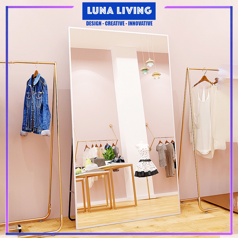 Designer BESAR Full Body Stand Mirror Cermin Tinggi Besar Modern Nordic ...