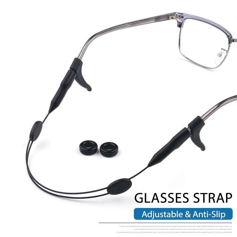 Adjustable Eyeglass Strap No Tail Sunglass Glasses String Eyewear ...