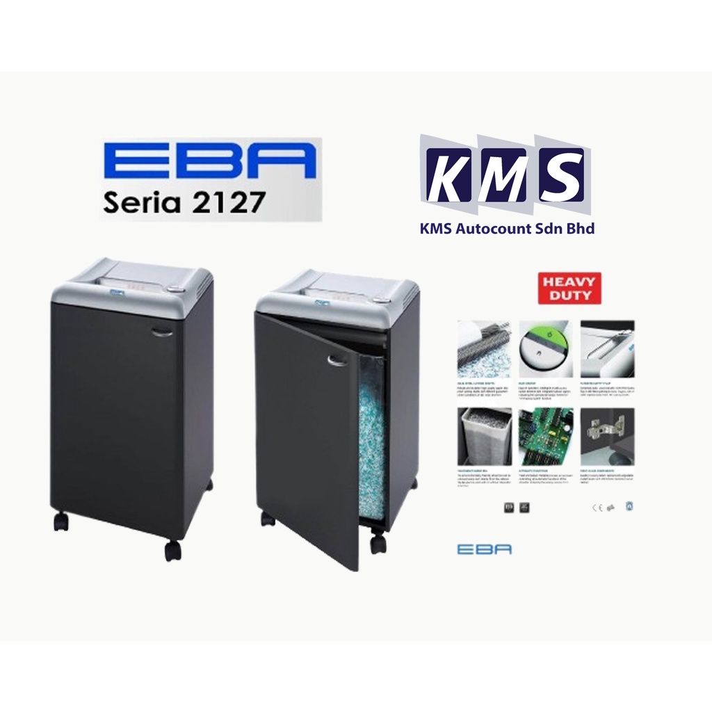 EBA 2127S / EBA 2127C Paper Shredder | Shopee Malaysia