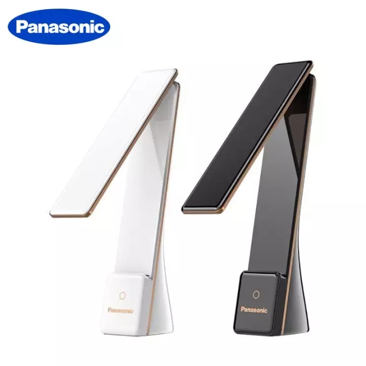 Panasonic LED Desk Light Touch Sensor Folding Table Lamp Portable USB ...