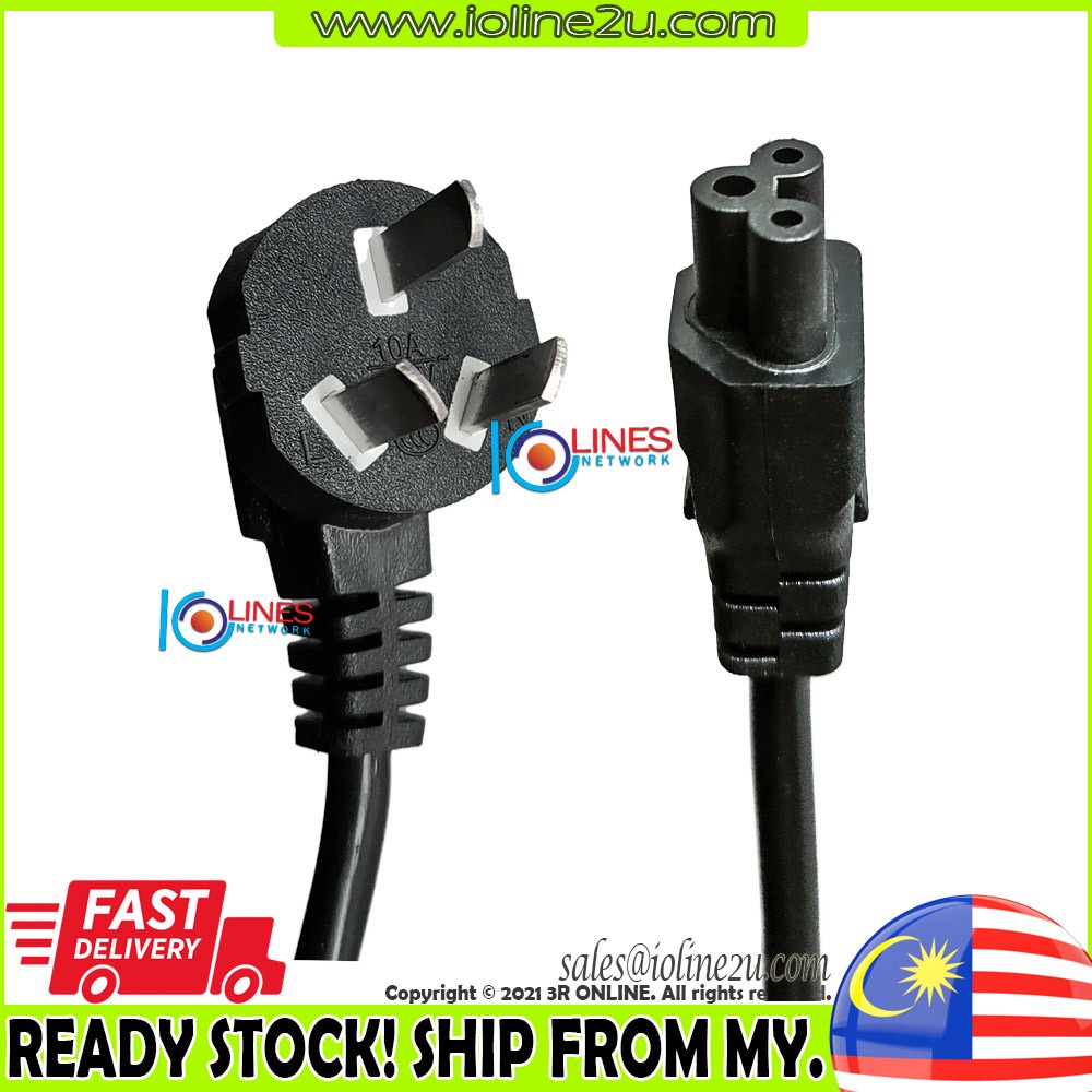 China Australia Type I (ITA) Counties 3 Pin Plug to IEC-320-C5 1.5m ...