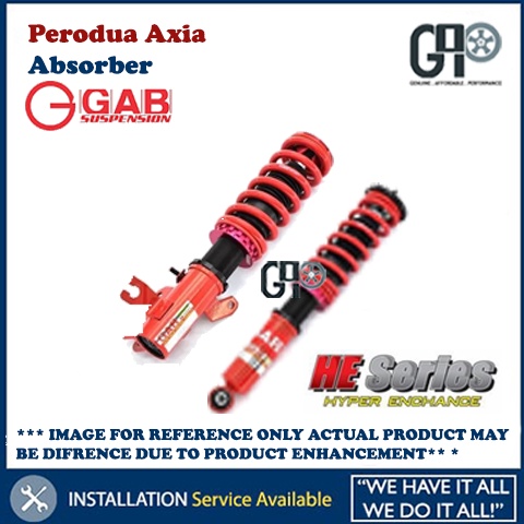 Perodua Axia GAB HE Adjustable Suspension Absorber High Low Body Shift ...