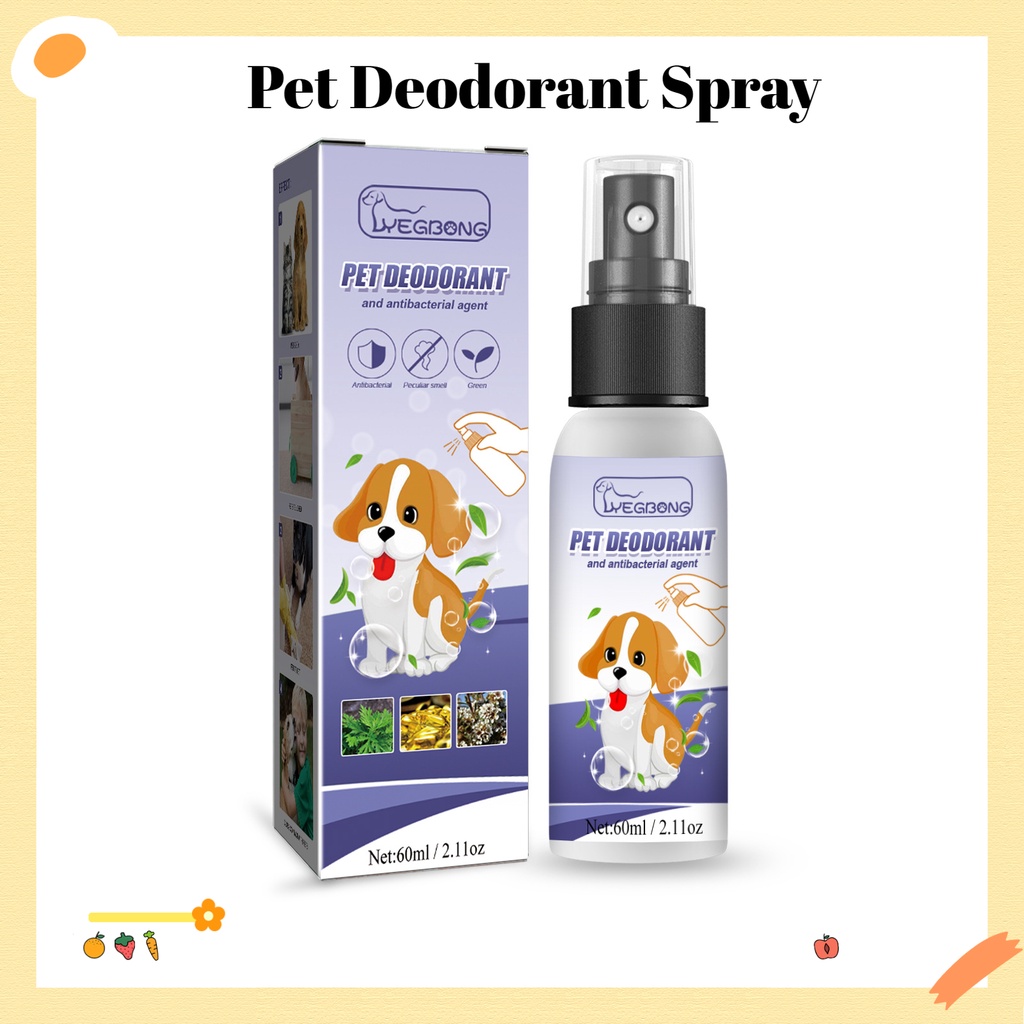 Pet Deodorant Spray Pet Cats and Dogs Deodorize Urine Odor, Body Odor ...