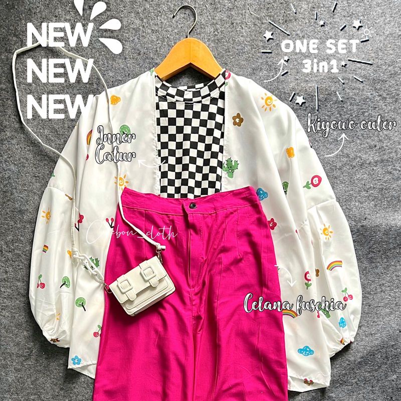 One SET 3in1 (Outer+Inner Chess+Pants) | Shopee Malaysia