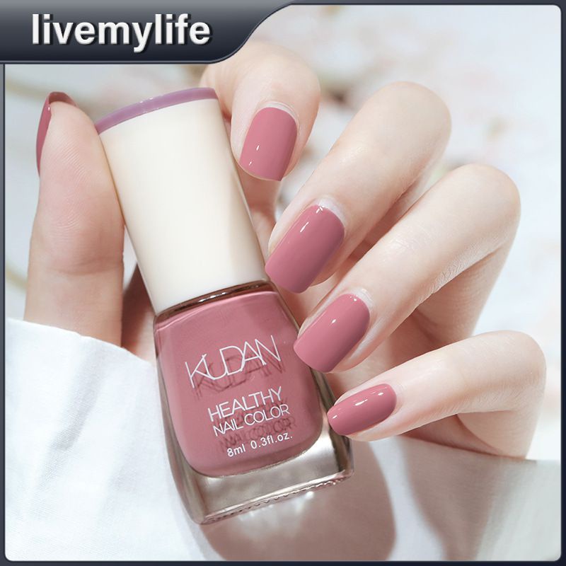 KUDAN Nail Glue 30 Colors Top Base Coat Semi Permanent Nail Varnish ...
