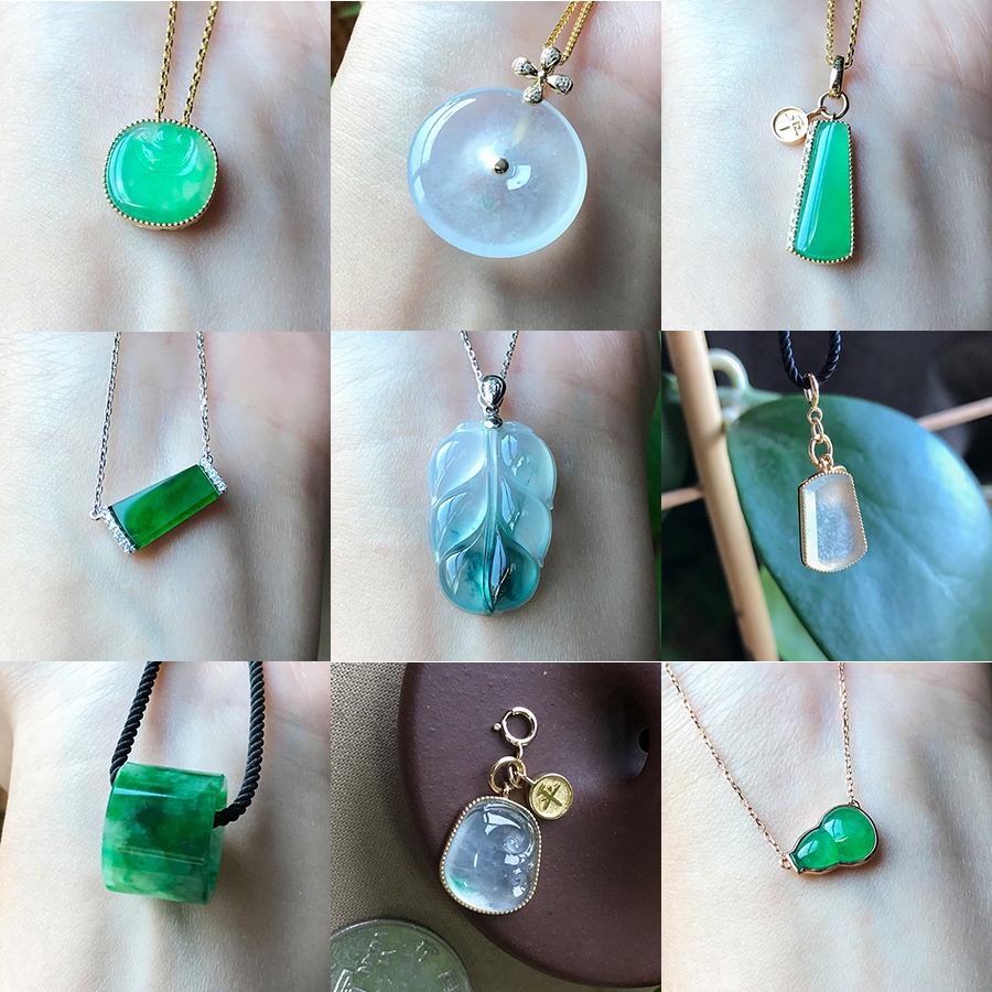 Pendant Ice Seed Leaves Ruyi Safe Buckle Buddha Gong Fu Melon Four ...